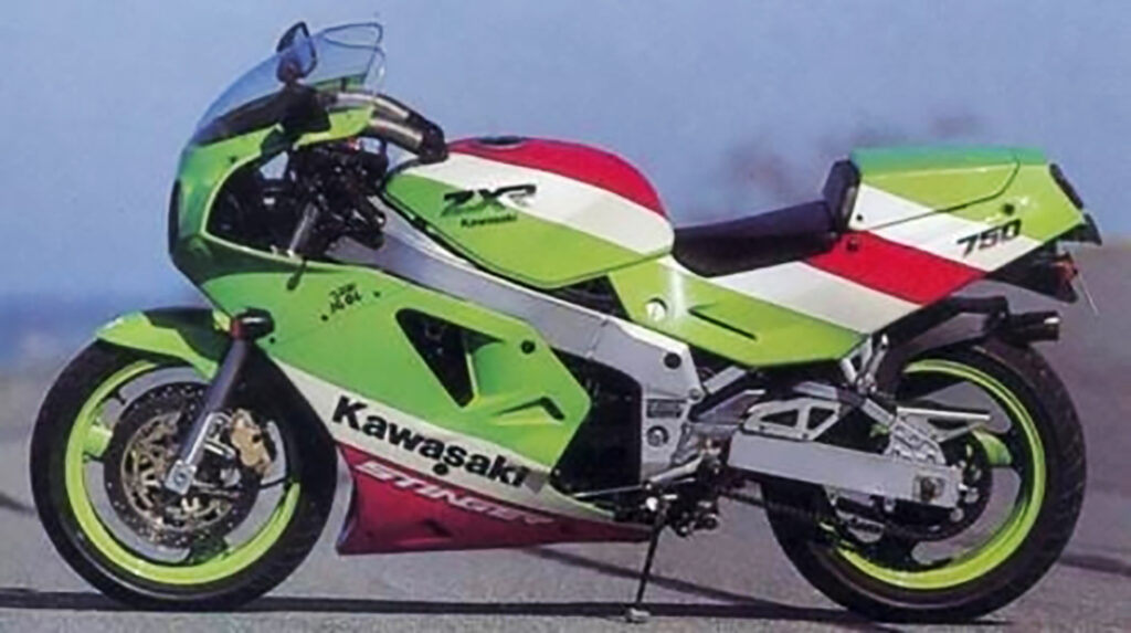 Kawasaki ZXR 750 Stinger : la réplica des verts - Asphalt Cafe